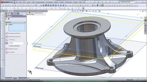 3d Cad Modeling Solidworks High Performance Engine Part Fuel Pump Mount 23 Kris Bunda