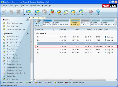 to get the best server 2003 running state we should resize server 2003