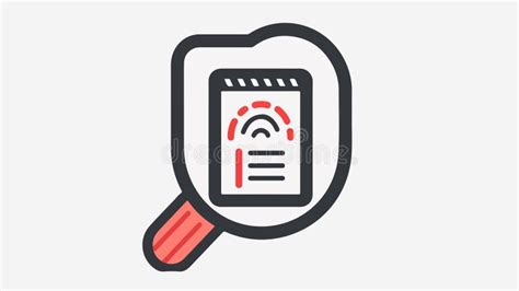 Digital Certificate Icon For Secure Identification Purposes In Modern Technology World Stock