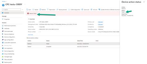 Troubleshooting Windows 365 Connection Issues Via The Troubleshoot Option In The Windows 365 App