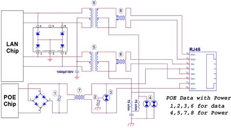 Poe Power Over Ethernet Circuit Diagram Circuit Diagram
