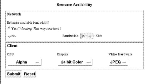user interface qos selection download scientific diagram