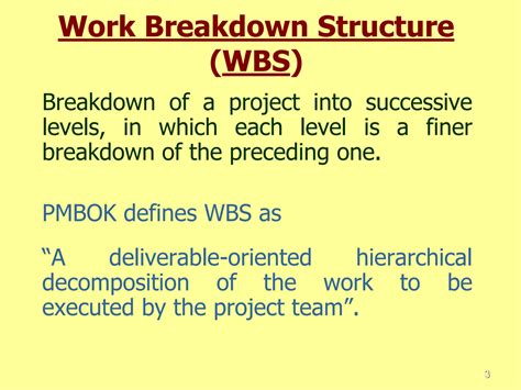 SOLUTION Work Breakdown Structure Wbs Studypool