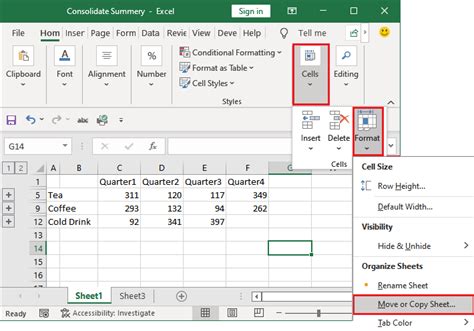 How To Merge Sheets In Excel Worksheet Consolidation Free Online Tutorial Library