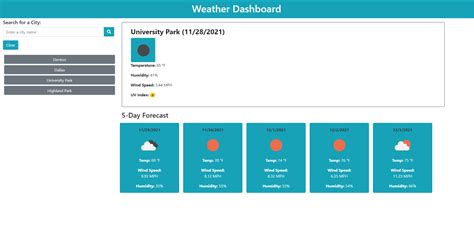 GitHub Jsnbdrx Weather Dashboard