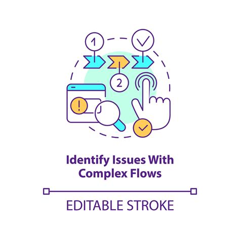 Identify Issues With Complex Flows Concept Icon Find Mistakes Usability Testing Abstract Idea