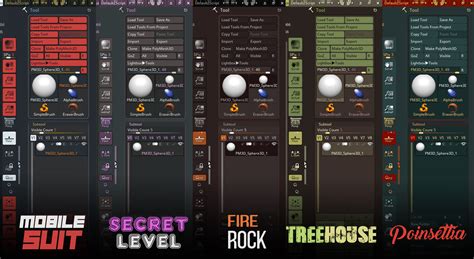zbrush ui colors user interface colors