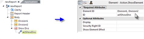 action elements logi analytics
