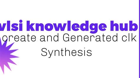 synthesis sta sdc constraints create clock and generated clock