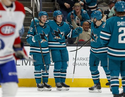 Joel Armia Montreal Canadiens Beat Macklin Celebrini San Jose Sharks