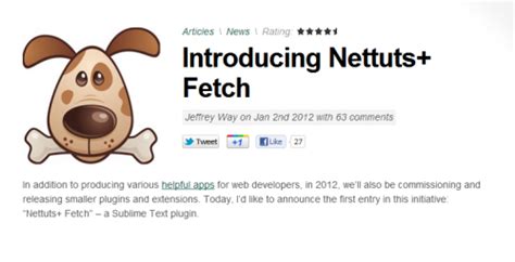 sublime textとnettuts fetchで音速のスタートアップ mach3 lablog