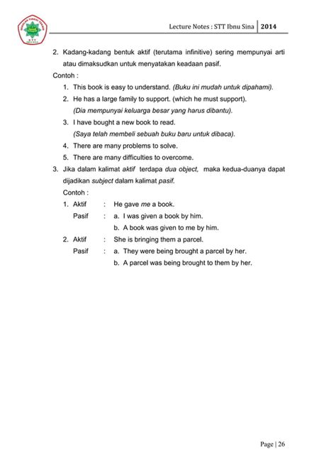 Lecture Notes Stt Informatika Pdf