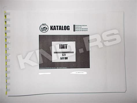KATALOG IMT 577 577 DV STARI TIP KND Novi Sad