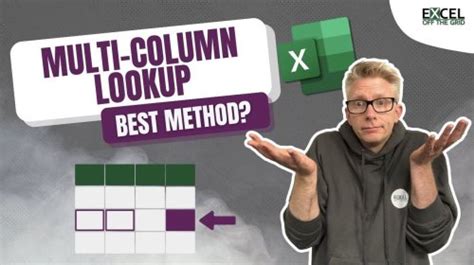 Master Excel Multi Column Lookups With These 4 Easy Methods Flipboard