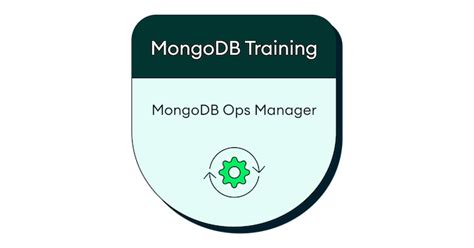 MongoDB Ops Manager OF450 Credly