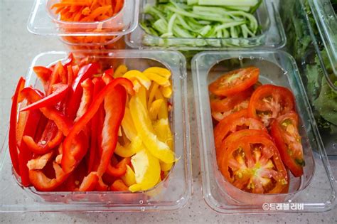 다이어트 샌드위치 빵 없는 언위치 만들기 밀프랩 네이버 블로그