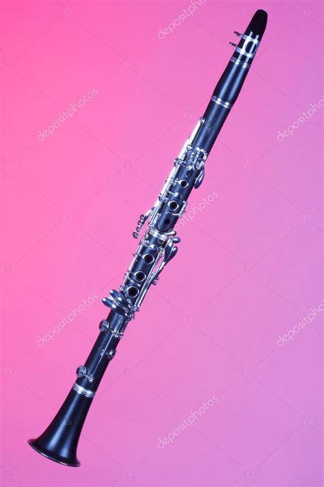 Pink Clarinet Instrument