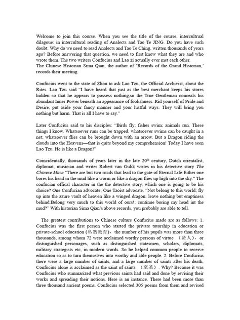 Why Do We Need To Read Them Pdf Laozi Confucianism
