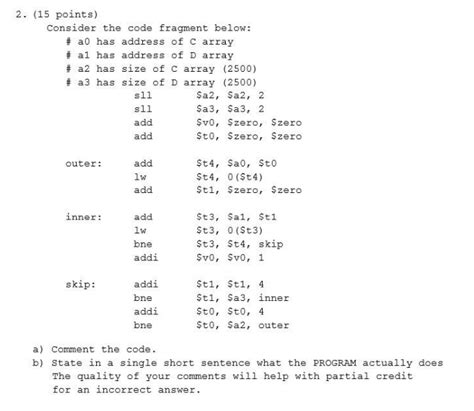 Solved Ogram Actually Does Partial Credit Ior An Incorrect
