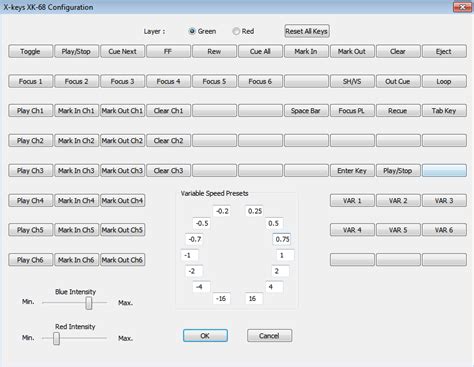 Configuring The X Keys Controller