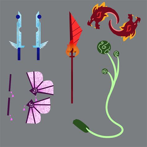 Fire Element Weapons
