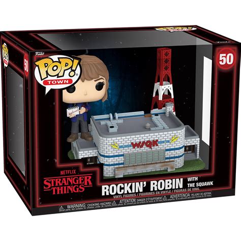 Stranger Things Season 5 Rockin Robin With The Squawk Funko Pop Town 50