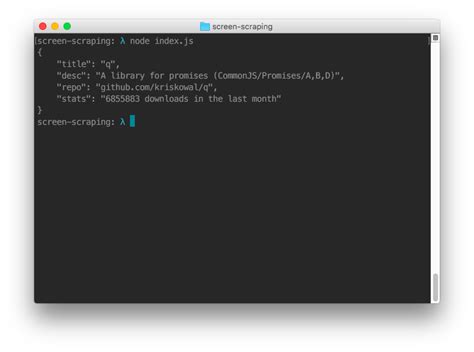 Nodejs Ile Screen Scraping Nodejs Dersleri