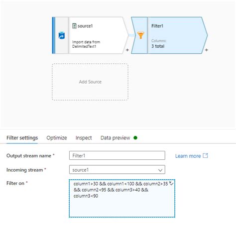 Azure Filter Rows On Multiple Columns In Data Factory Stack Overflow