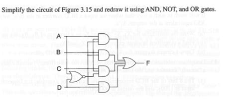 solved simplify the circuit of figure 3 15 and redraw it