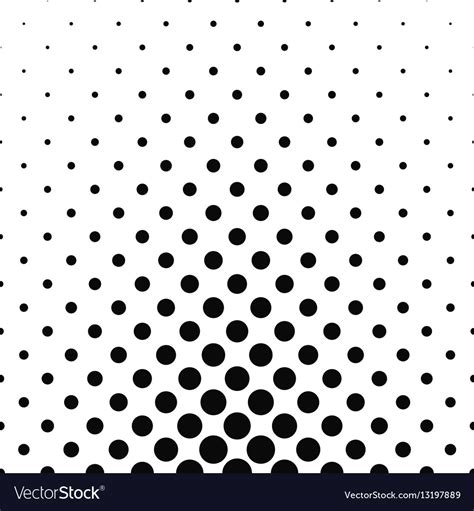 Abstract Monochrome Dot Pattern Royalty Free Vector Image