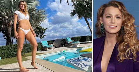 Such A Goddess Fans Gush As Blake Lively Rocks A Bikini Ahead Of