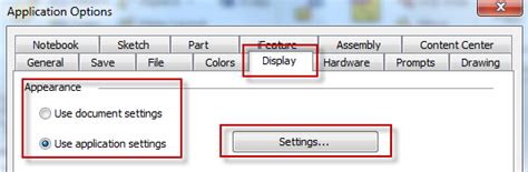 Inventor Imagery Setting Your Default Visual Settings Imaginit