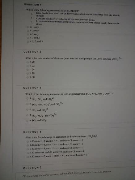 Solved Question1 Which Of The Following Statements Is Are