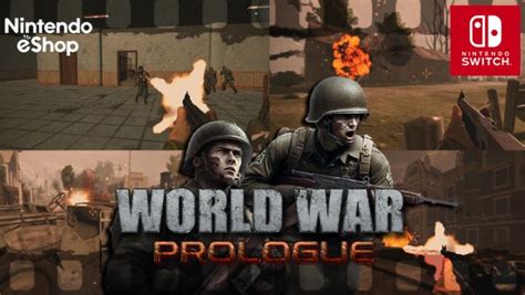 【switch用dl版 新作fpsゲーム】第二次世界大戦を背景としたリアリティシングルプレイfpsゲーム『ワールドウォー プロローグ』配信開始！ B Dash