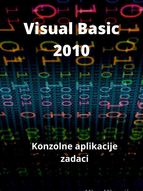 Visual Basic 2010 Console Applications Zadaci Pdf
