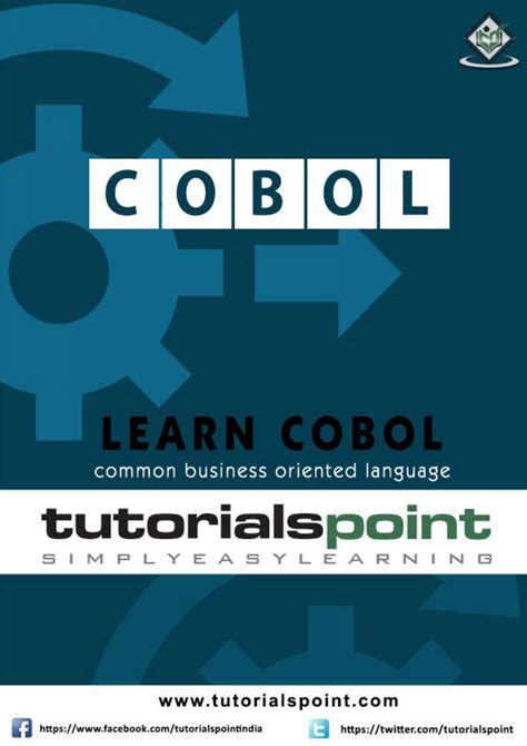 cobol tutorial pdf programming languages computing