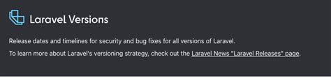 design tweaks · issue 24 · tighten laravelversions · github