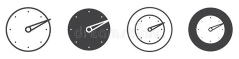 Dashboard Icon Thin Line Illustration Stock Vector Illustration Of