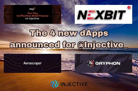 Injective Ecosystem Expands With Four New Decentralized Applications By Surya Medium