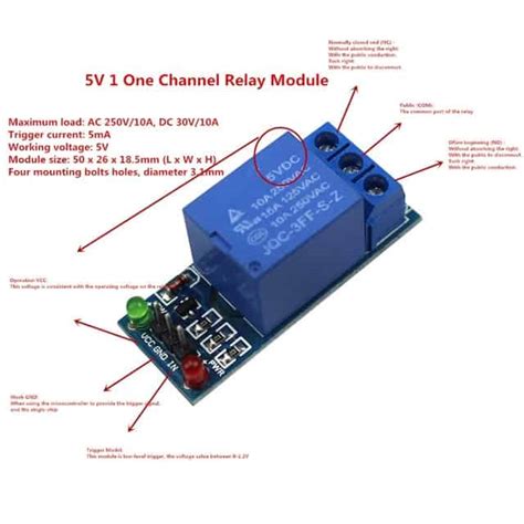 Module 1 Relay Kích Mức Thấp 5VDC Nshop