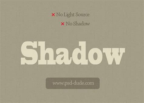 Create A Text Shadow In Photoshop Photoshop Tutorial PSDDude