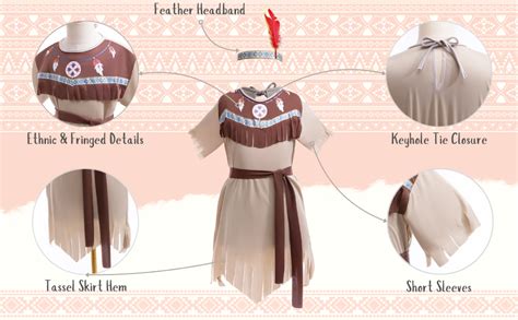 Dressy Daisy Native American Princess Halloween Costume