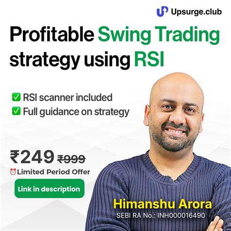 Profitable Swing Trading Strategy Using Rsi Scanner Upsurge