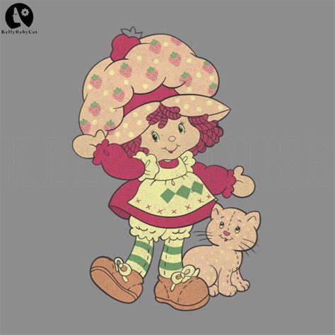 Vintage Strawberry Shortcake 80s Cartoon Png Inspire Uplift