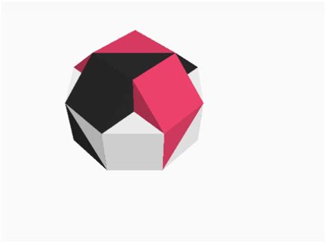 how to design a concave rhombicuboctahedron using selfcad instructables