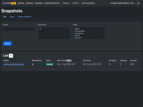 Web Administration For Elasticsearch 2x To 8x Elasticsearch Admin