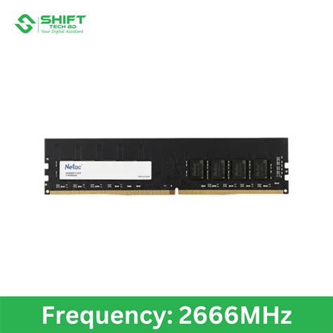 Netac Basic 4gb Ddr4 2666mhz Ram Best Price In Bangladesh Shift Tech Bd