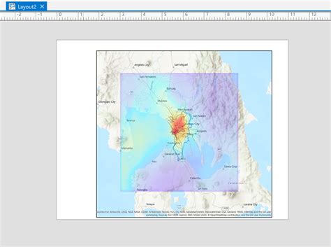 Cropping Map In Arcgis Layout Geographic Information Systems Stack