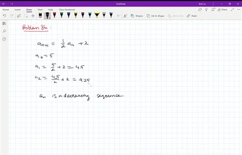 Solvedconsider The Following Sequences Defined By A Recurrence Relation Use A Calculator