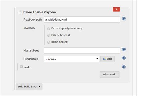 Continuous Integration Invoke Ansible Playbook In Jenkins Stack